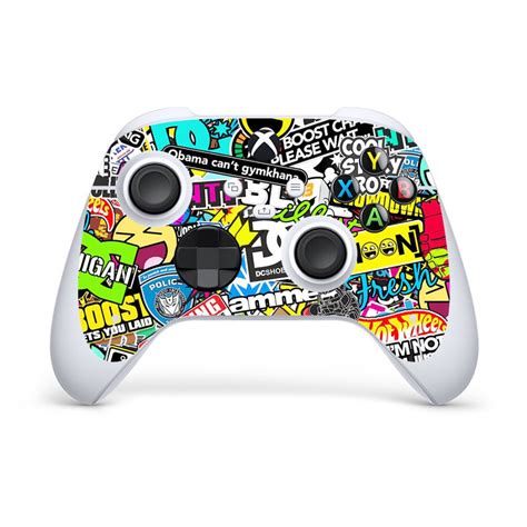 Graffiti Wallpaper Xbox Series Xs Controller Skin Sticker Decal Cover