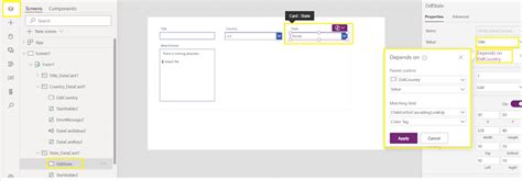 Powerapps Cascading Creating Dropdown And Save Into List
