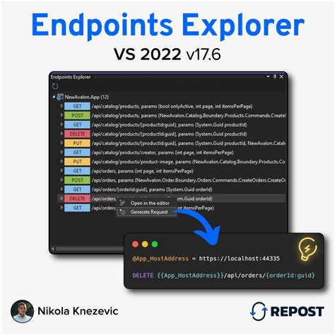𝗩𝗶𝘀𝘂𝗮𝗹 𝗦𝘁𝘂𝗱𝗶𝗼 𝟮𝟬𝟮𝟮 Introduces The 𝗘𝗻𝗱𝗽𝗼𝗶𝗻𝘁𝘀 𝗘𝘅𝗽𝗹𝗼𝗿𝗲𝗿 A Tool Designed To Simplify The Discovery