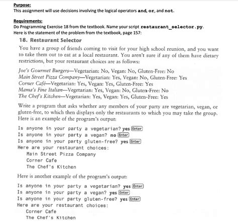 Solved Purposethis Assignment Will Use Decisions Involving