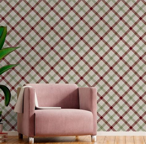 Papel De Parede Xadrez Mod Fran Adesivos De Parede