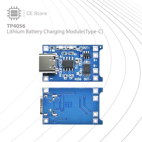 TP Lithium Battery Charging Module Type C CE Store