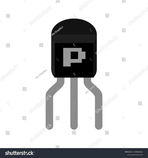 Pnp Transistor Vector Illustration Embodying Principles Stock Vector Royalty Free 2309909827