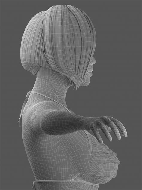 D Female Sexy Girl Model Turbosquid
