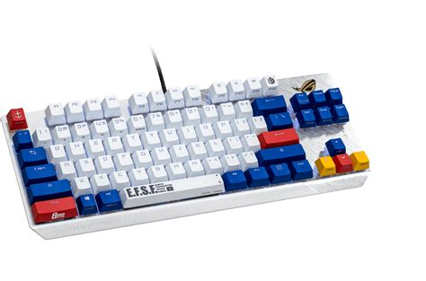 Rog Strix Scope Tkl Gundam Edition Gaming Keyboard Compact Gaming Gaming Keyboardsrog
