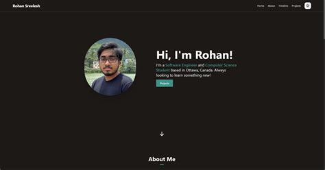 Github Rohansreeleshmyportfolio Myportfolio Is A Professional Showcase Highlighting My