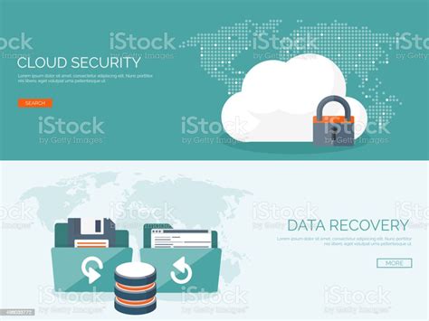 벡터 일러스트레이션 평편 클라우드 컴퓨팅 배경기술 데이터 스토리지 네트워크 기술 백업에 대한 스톡 벡터 아트 및 기타 이미지 백업 0명 2015년 Istock