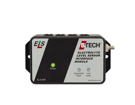 Electrolyte Level Sensor System Battery Monitoring Btech