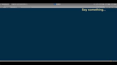 Unity Speech Recognition To Watch With Sound On Assetstore