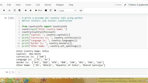 Find Country Info In Python Free Python Course