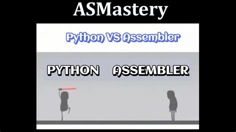 X86assembler101 СКОРОСТЬ КОНТРОЛЬ И ТОЧНОСТЬ КАК Assembler СОКРУШАЕТ Python Эпизод 2 Youtube