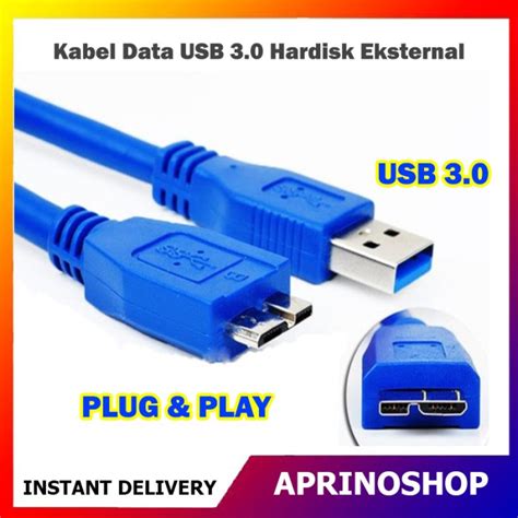 Jual Kabel Data Usb Harddisk Eksternal Usb To Micro Hdd External Shopee Indonesia