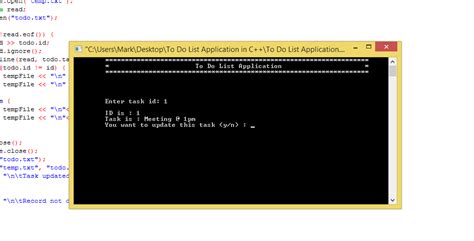To Do List Application In C Free Source Code Sourcecodester