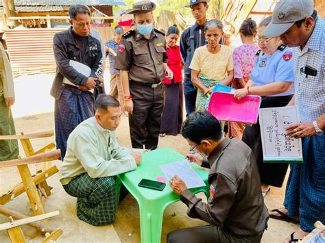 တံတားဦးမြို့တွင် မြေပြင်လူဦးရေစာရင်းဆိုင်ရာ အချက်အလက်များပြည့်စုံမှန်ကန်ရေး တာဝန်ရှိသူများ ကွင