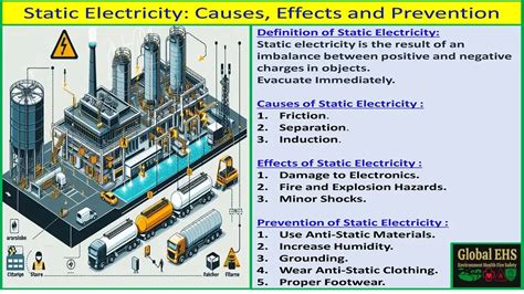 Static Electricity Causes Effects And Prevention Global Ehs