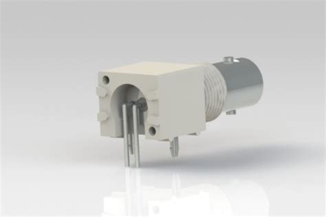 Bnc Connector Step Iges Solidworks 3d Cad Model Grabcad