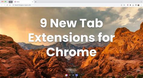 9 chrome extensions for your new tab