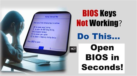 Bios Key Not Working 🔑 Try This Easy Shortcut To Enter Bios Fast 🚀 Hct Tech Youtube