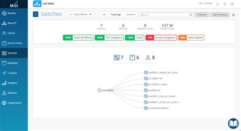 Adding An Ex Series Switch To The Juniper Mist Cloud Mist
