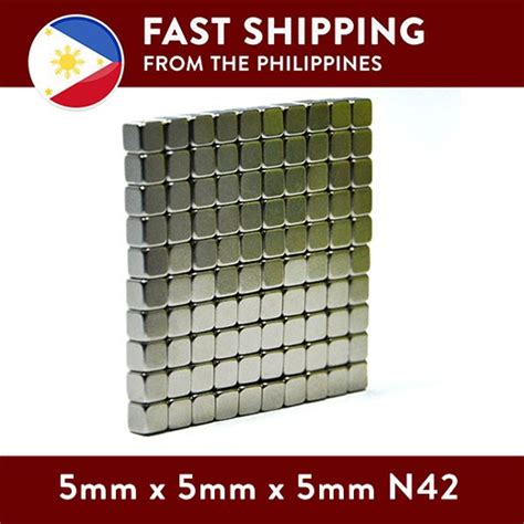 Magnet Manila 5mm X 5mm X 5mm N42 Strong Neodymium Magnets Shopee