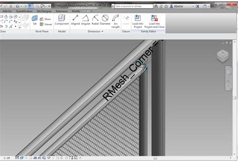 Solved Wire Mesh Wall Autodesk Community