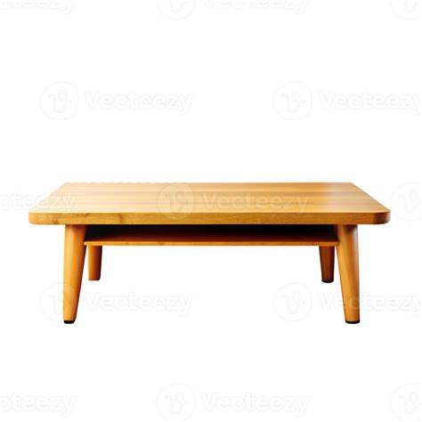 Realistic Minimalist Table Design For Interiors PNG