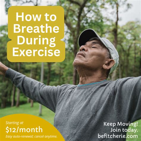 How To Breathe During Exercise — Be Fit Cherie
