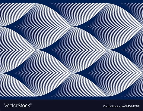 Geometric Seamless Pattern Abstract Tiling Vector Image