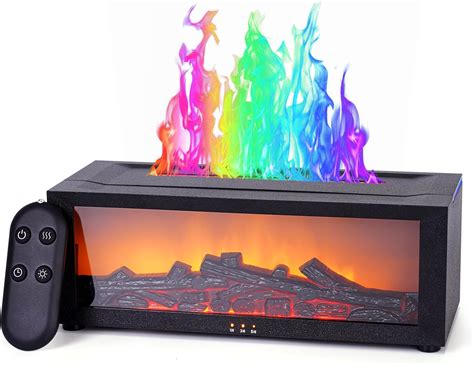 Colorful Flame Fireplace Diffusers For Essential Oils Aroma
