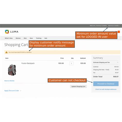 Magento 2 Minimum Order Amount For Customer Group Extension Magento 2 Minimum Order Quantity