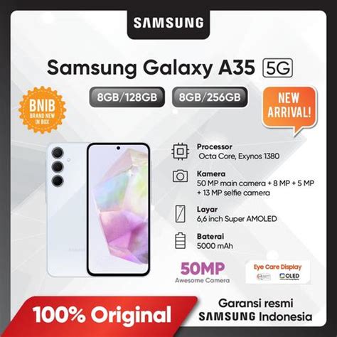 Jual Samsung Galaxy A G GB GB Garansi Resmi Samsung Hitam Kota Bandung Samsung