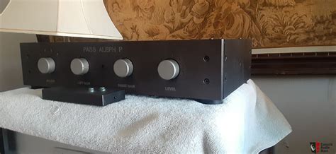 Pass Labs Aleph P Preamplifier Black Photo 4119505 Us Audio Mart