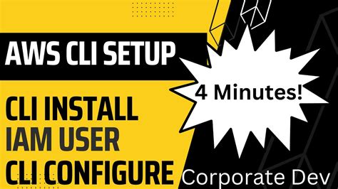 Aws Cli V2 Installation And Configuration Cli Installation Iam User Creation And Cli