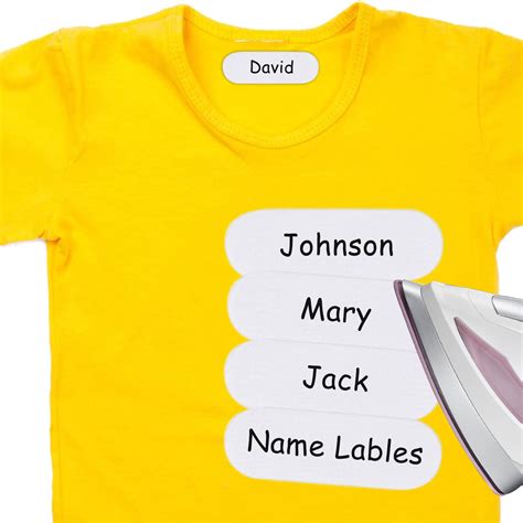Buy 84pcs Writable Iron On Clothing Labels Iron On Name Labels Personalized Labels Tags Clothing