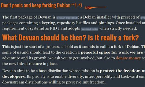 Devuan Startet Als Debian Fork Ohne Systemd