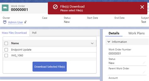 Download Selected Files Using Salesforce Lightning Aura Component