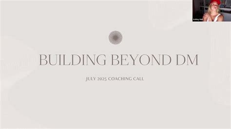 Building Beyond Dm With Nvp Ashley Hall