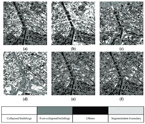 Detection Results Of Collapsed Buildings Based On Dataset 1 A Download Scientific Diagram