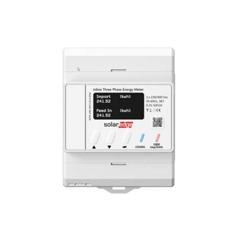 1 Phase Smart Energy Meter Solaredge Mtr 240 1pc1 Dw Mw