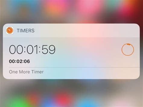 More Timers Widget Widget Design Widget Timers