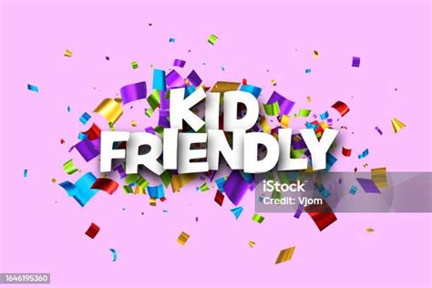 형형색색의 호일 리본 색종이 조각 배경으로 아이 친화적인 간판 0명에 대한 스톡 벡터 아트 및 기타 이미지 0명 계절 날기 Istock