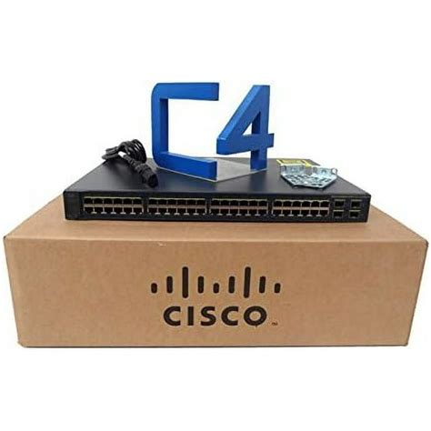 Restored Cisco Ws C3560v2 48ps S Catalyst 3560 48 Port Switch Refurbished