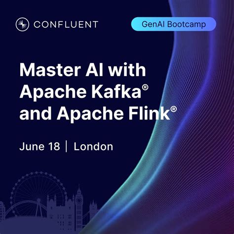 Genai Bootcamp Master Ai With Kafka And Flink Tue Jun 18 2024 1000 Am Meetup Confluent