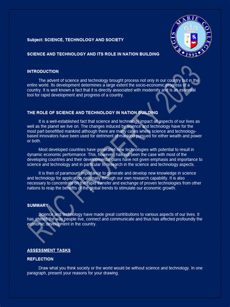 Science Technology And Society Pdf Genetics Gene