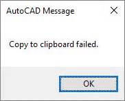 Copy To Clipboard COPYCLIP Failed Or Command Not Working Attempting To Copy And Paste Objects