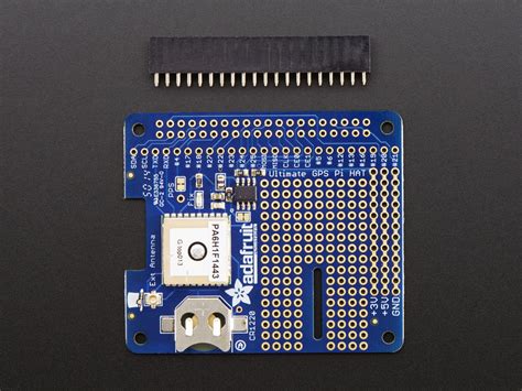 adafruit ultimate gps hat for raspberry pi a b pi 2 3 pi 4 mini ki