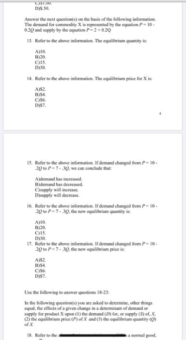 Solved Suppose Product X Is An Input In The Production Of Chegg