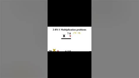 2x1 Multiplication Without Calculator Quick Method Quickmathtrick Shortcuts Mathstricks