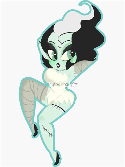 Pinup Elsa Sticker Sticker For Sale By Bri Lights Redbubble