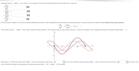 Solved Suppose U X T Sin X Ct Where C Is A Constant Chegg Com